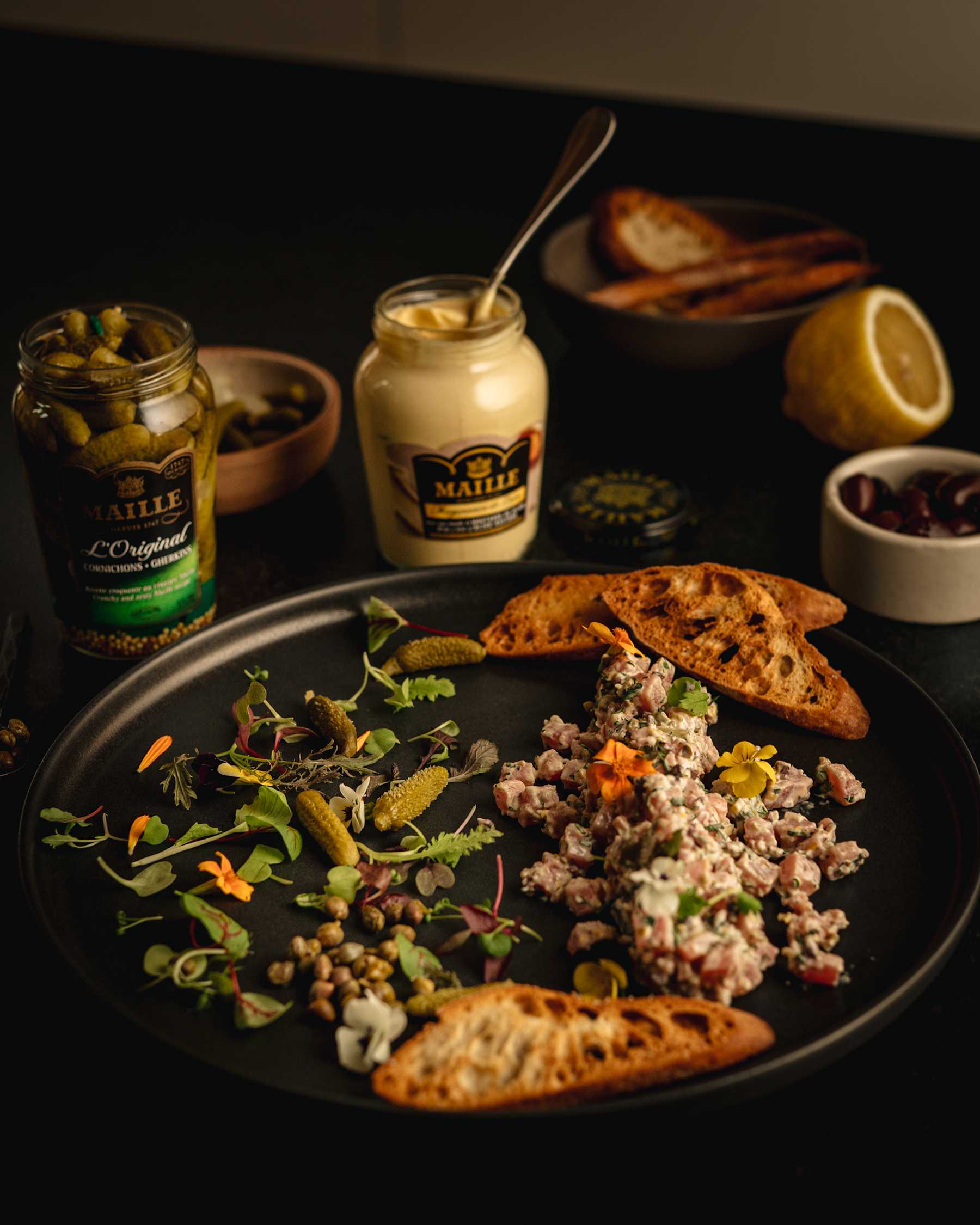 Maille Cornichons Extra-Fins L'Original Bocal 220g