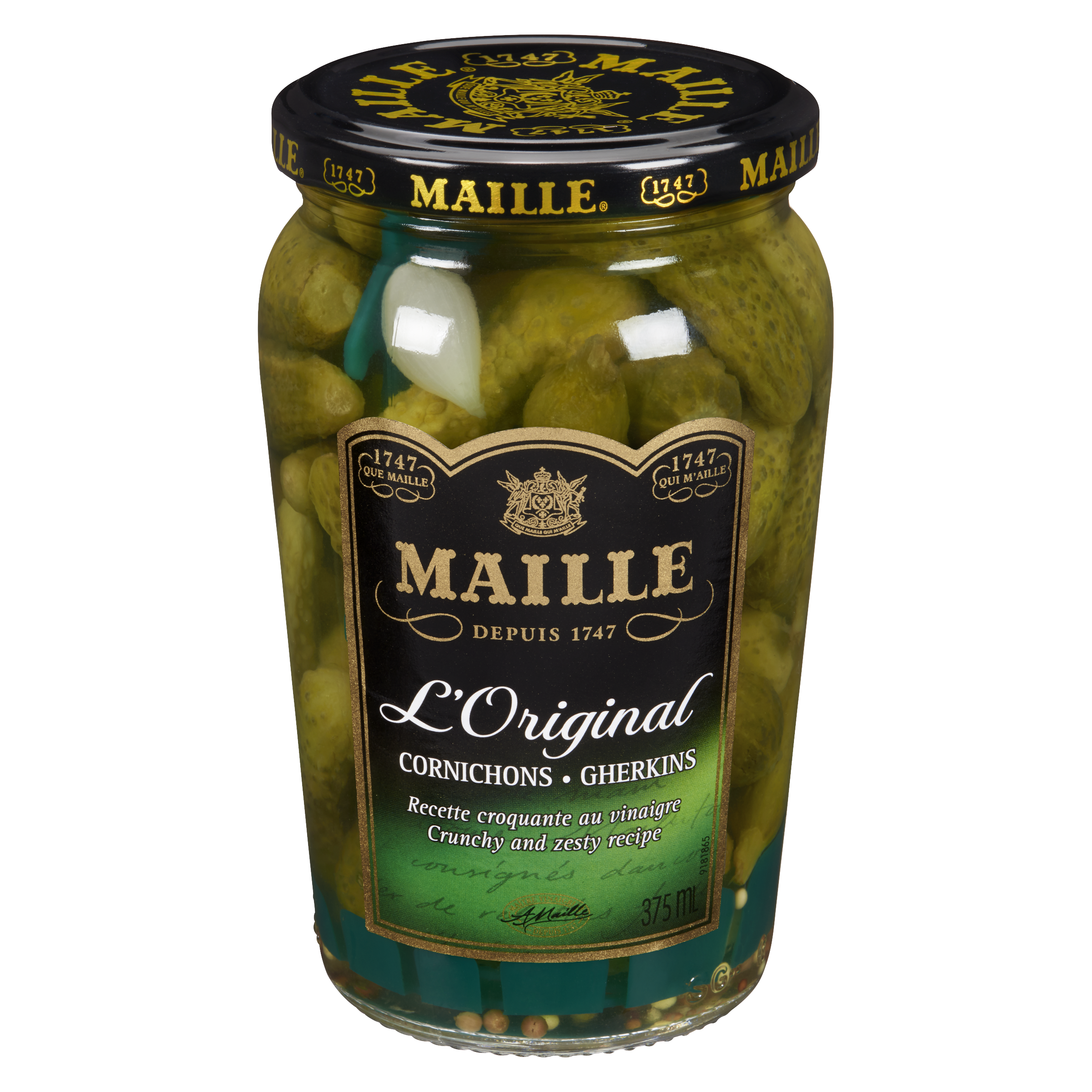 Gros Cornichon Americain Aille Cornichons Extra Fins Le Bocal 380g Net ...
