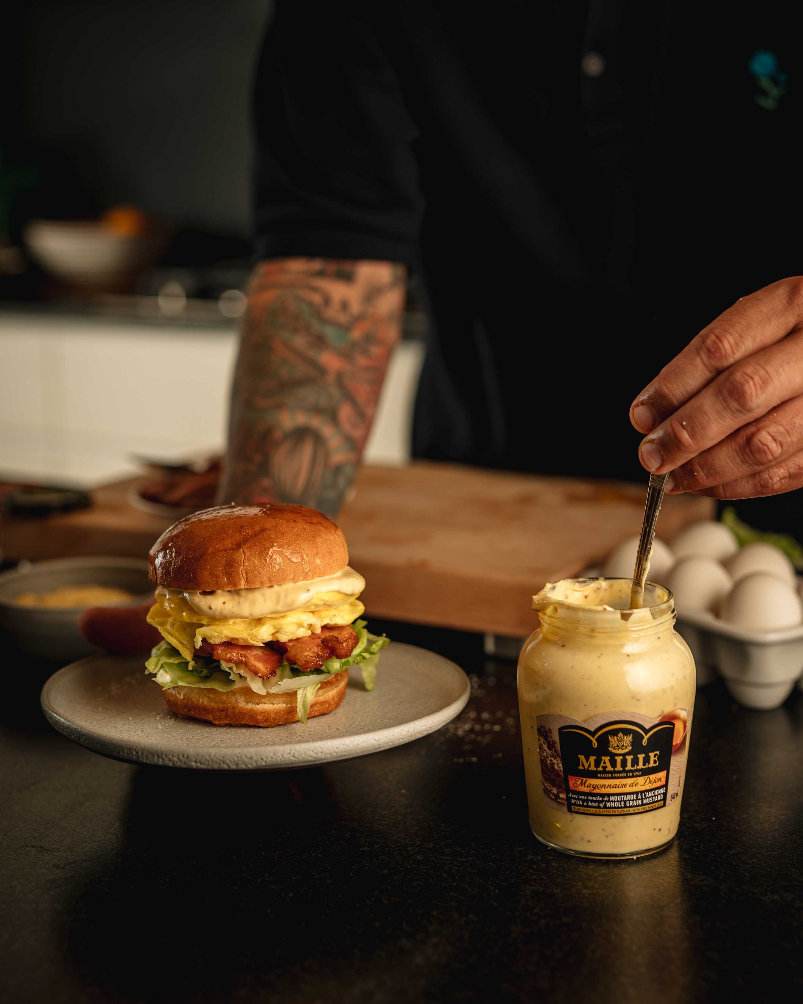Maille Mayonnaise à la Moutarde à l'Ancienne 340ml