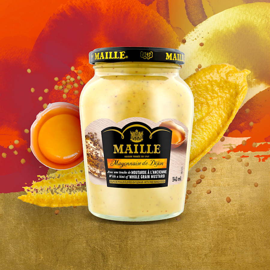 Maille Mayonnaise à la Moutarde à l'Ancienne 340ml