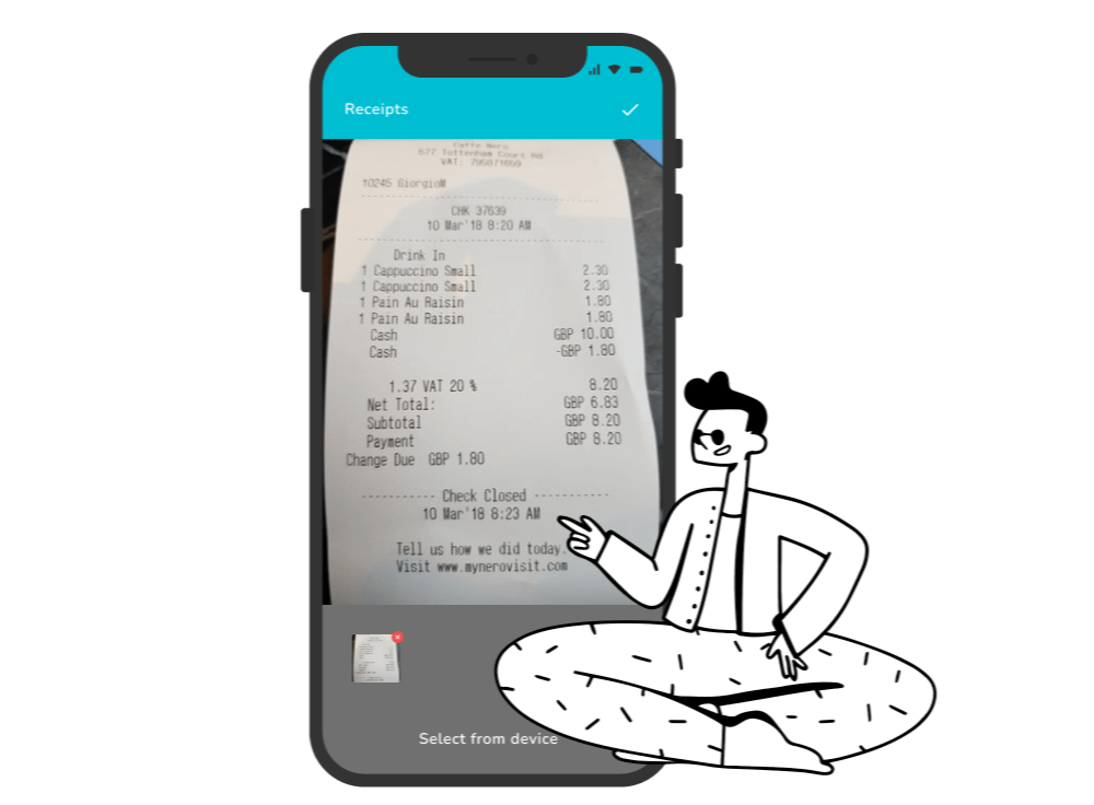 Expend's homepage shows you business expense management software with ...