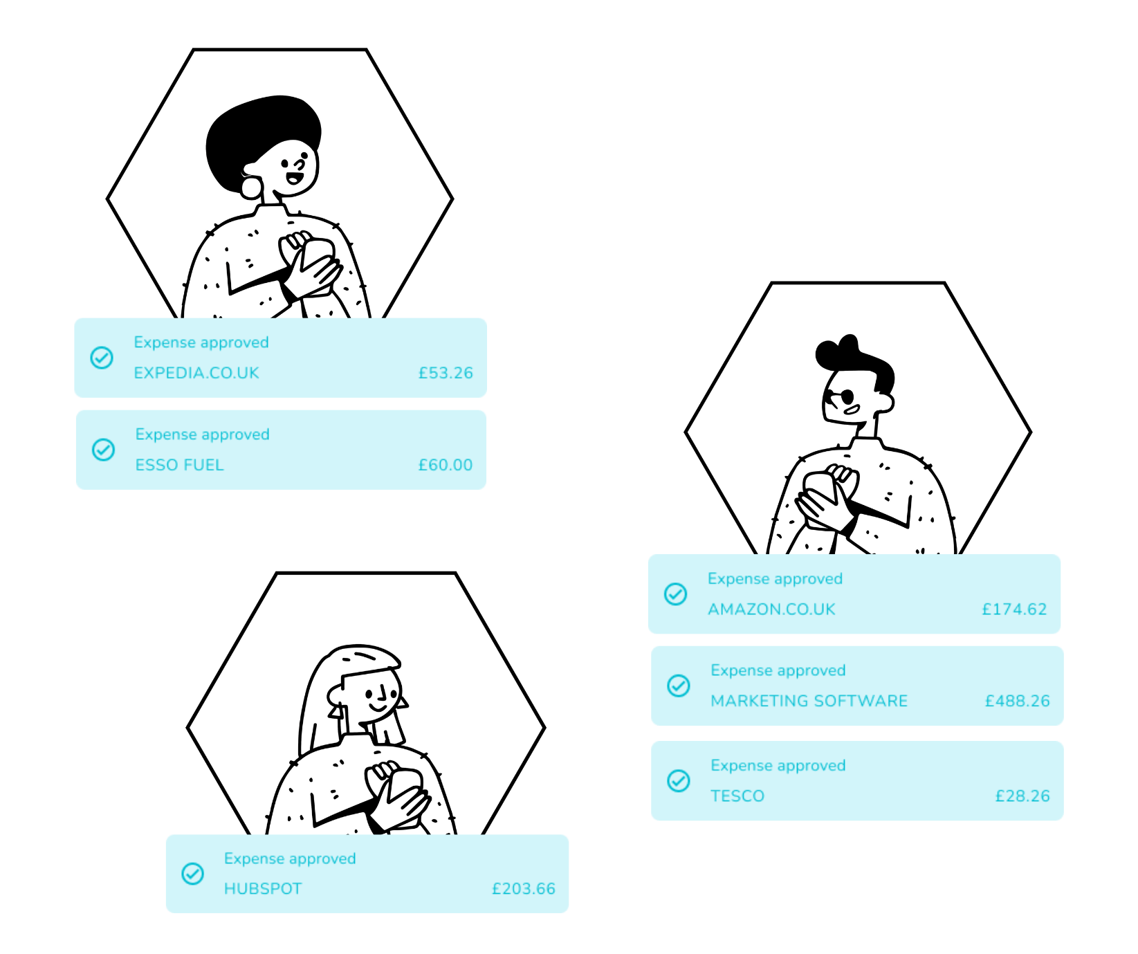 Expend's homepage shows you business expense management software with ...