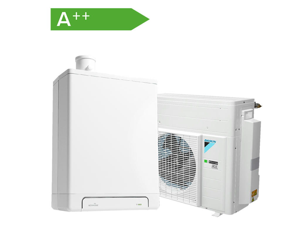 Daikin all-electric warmtepomp