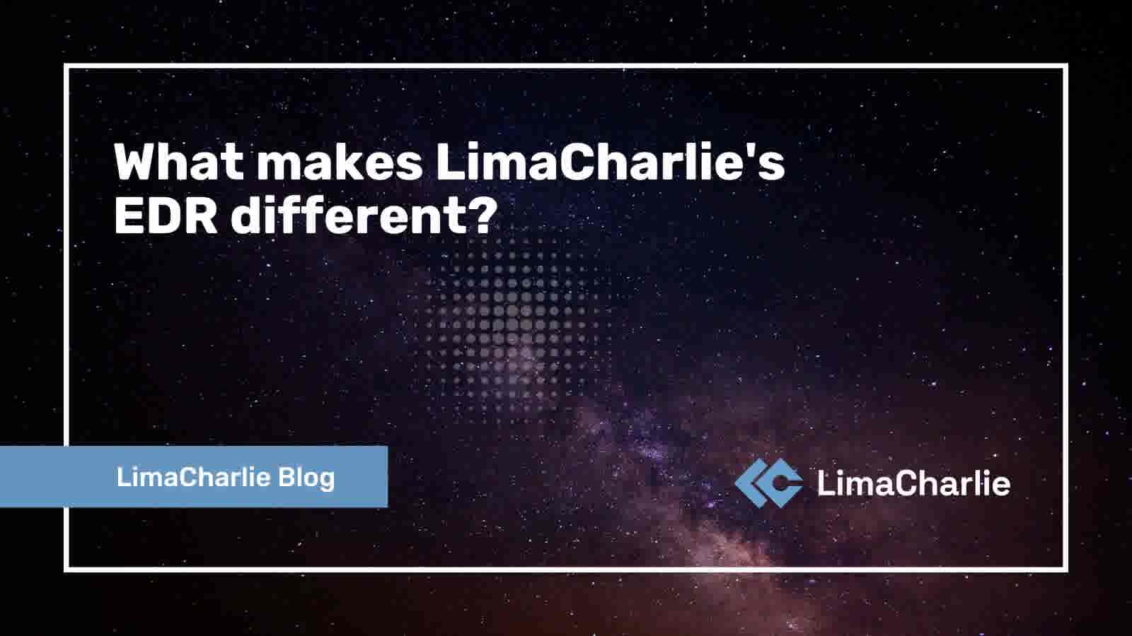 LimaCharlie EDR — LimaCharlie.io