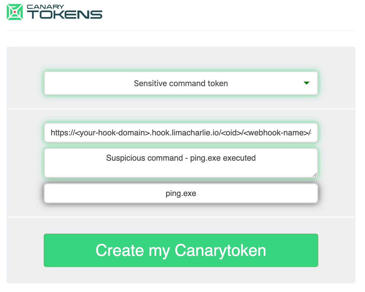 Early warnings with LimaCharlie + Canarytokens — LimaCharlie.io