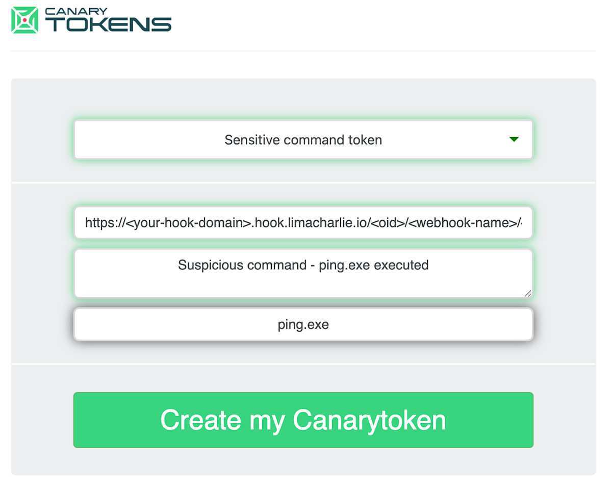 Early warnings with LimaCharlie + Canarytokens | LimaCharlie