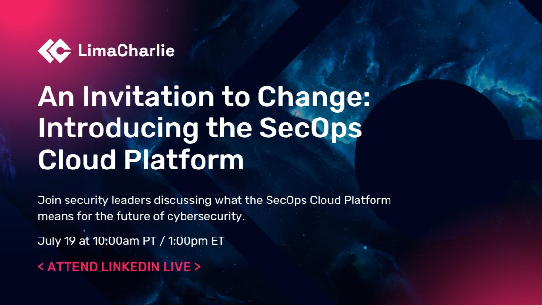 Developer Roll Up: June 2023 | LimaCharlie