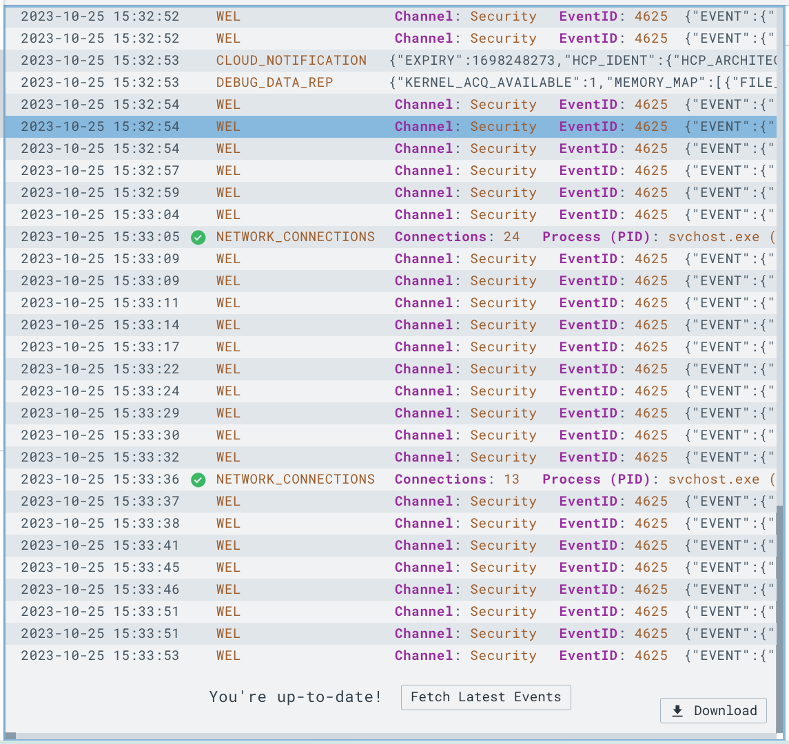 A year of full telemetry storage | LimaCharlie