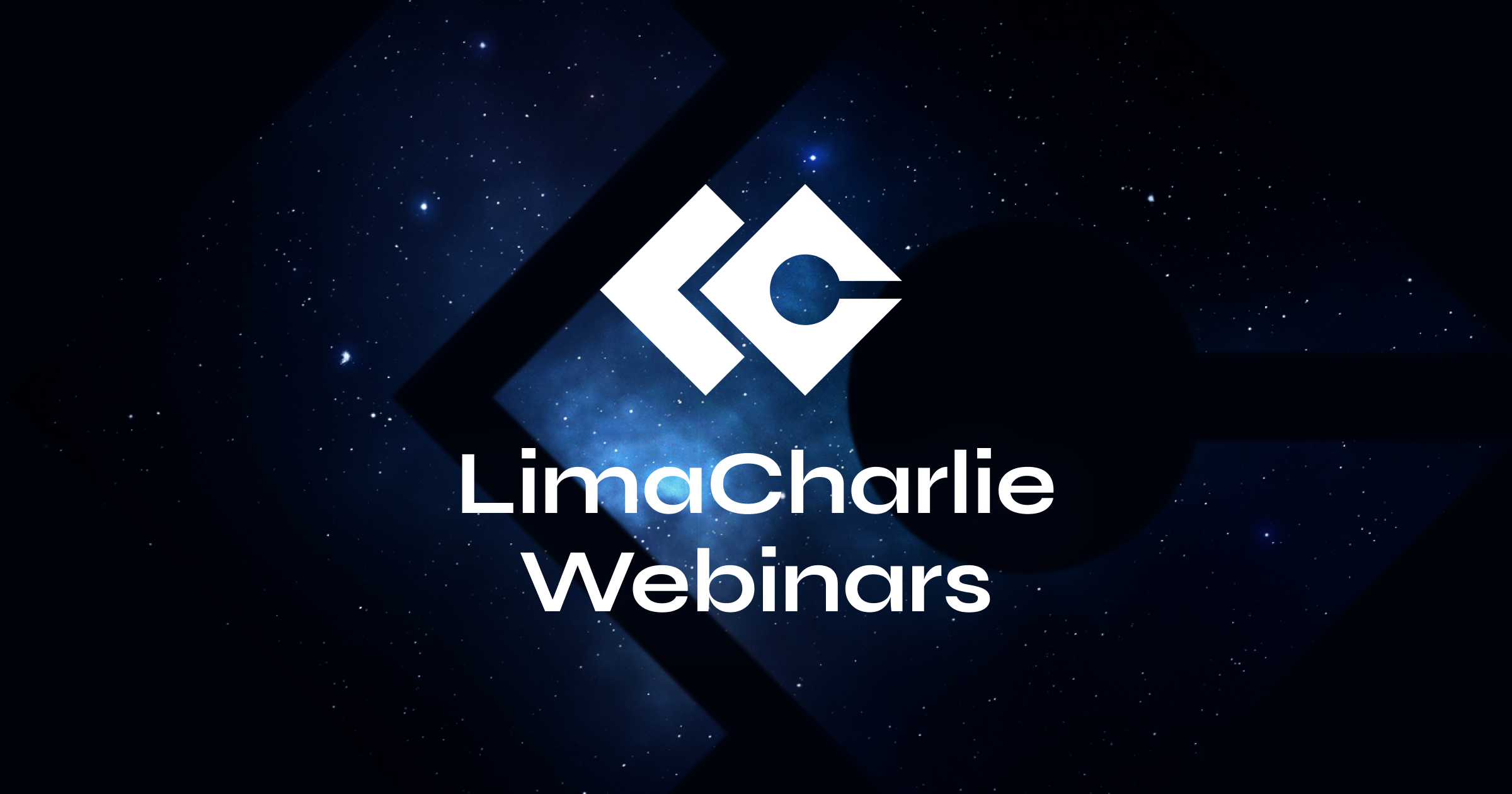 Webinars | LimaCharlie