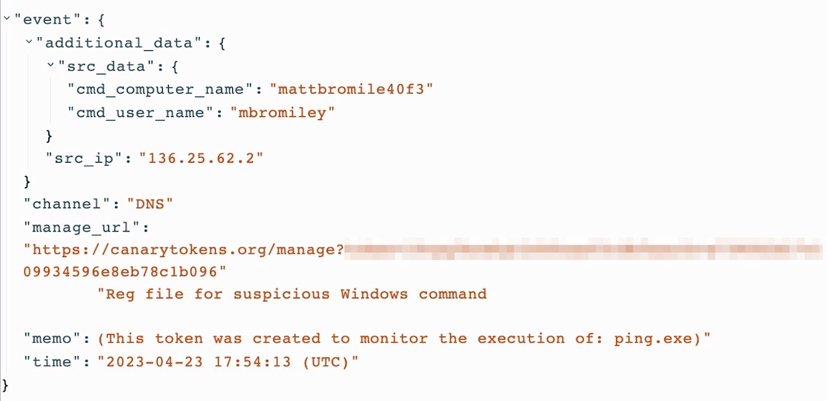 Early warnings with LimaCharlie + Canarytokens | LimaCharlie