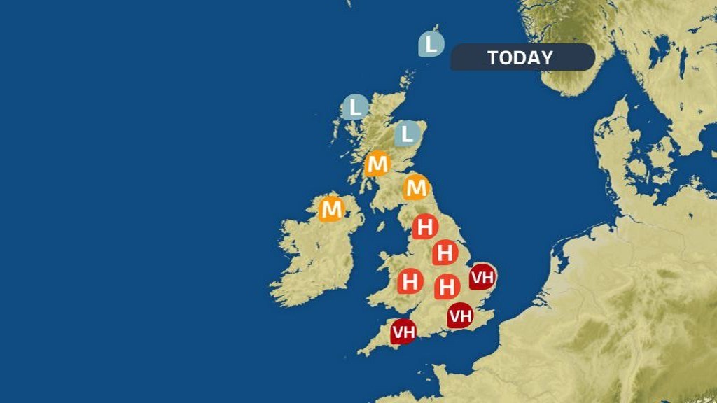 Pollen levels: Friday 13 June | Good Morning Britain