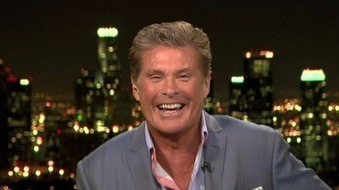 Piers catches up with old chum The Hoff | Good Morning Britain