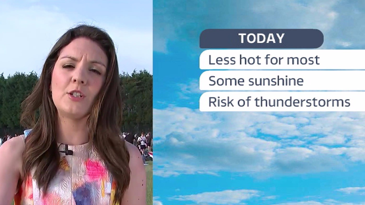 The theme of the day is thunderstorms! | Good Morning Britain