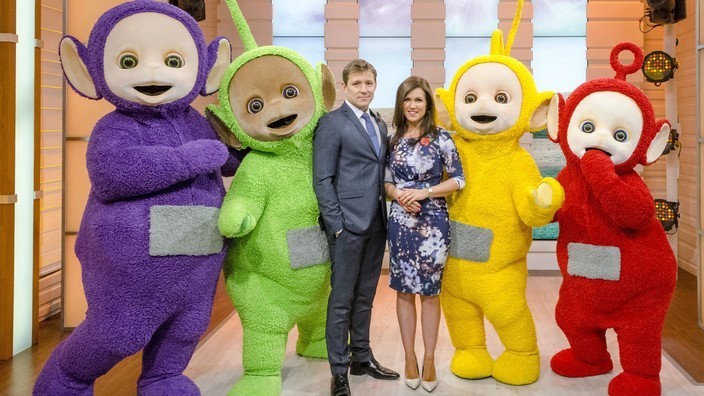 The Teletubbies brighten up the GMB studio | Good Morning Britain
