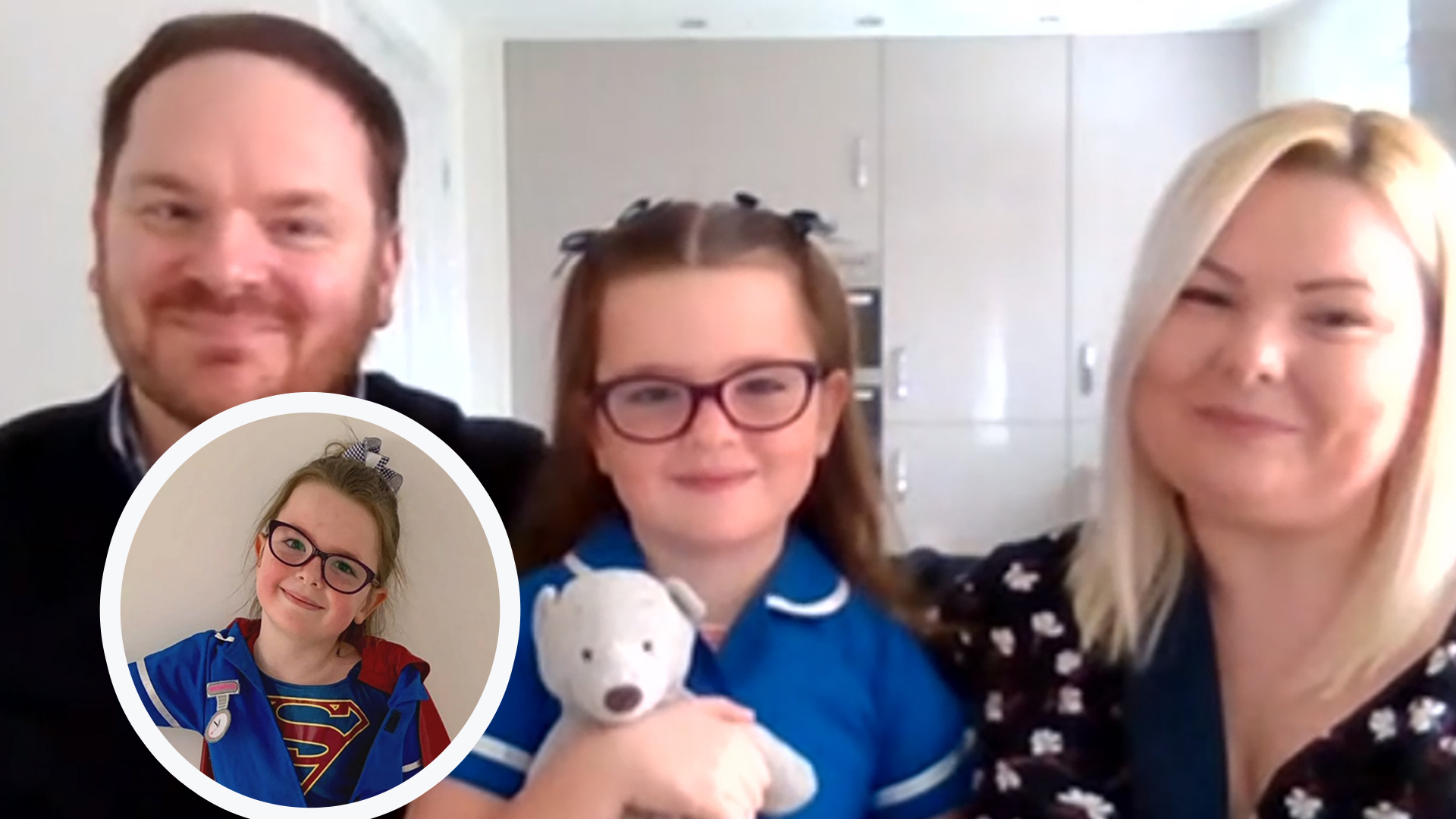 Six-year-old Isla hailed a 'hero' for calling ambulance after her mum ...