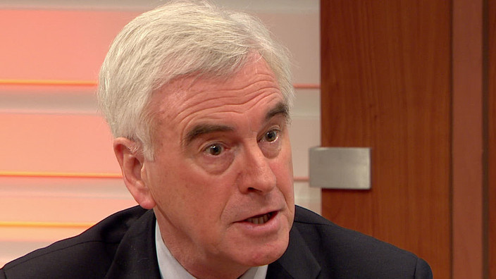 Shadow Chancellor defends 'Red Book' stunt | Good Morning Britain