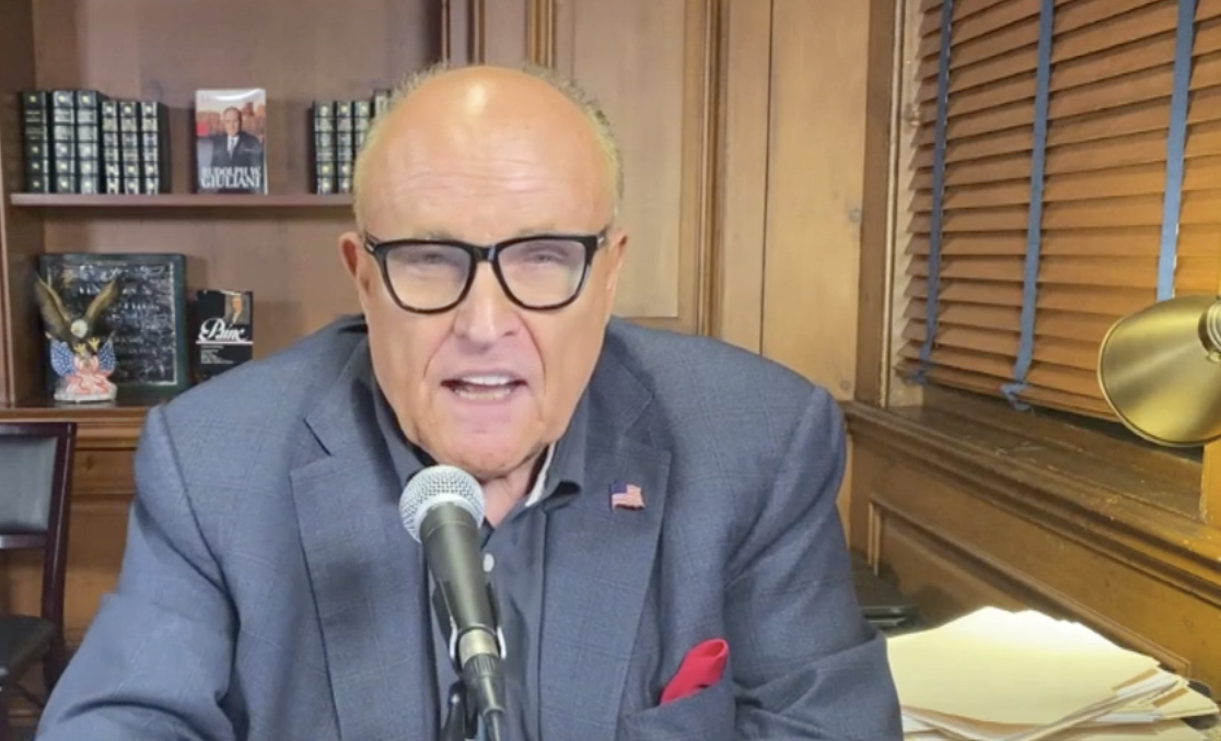 Rudy Giuliani defends Donald Trump over his handling of the protests ...