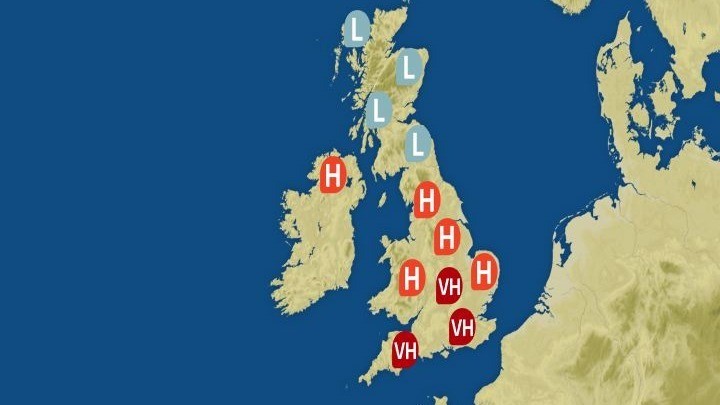Pollen levels: Friday 6 June | Good Morning Britain
