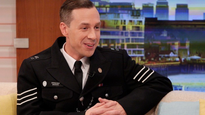 Sgt Stephen Brown wins police bravery award | Good Morning Britain
