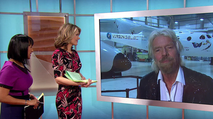 Richard Branson unveils new spacecraft | Good Morning Britain