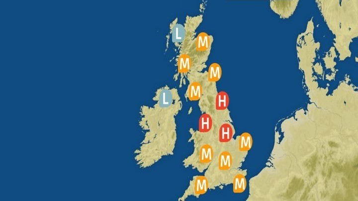 Pollen levels: Monday 21 July | Good Morning Britain