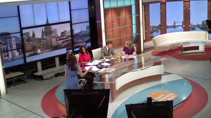 The making of the GMB set | Good Morning Britain