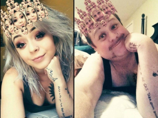 Dad Gets His Own Back On Pouting Daughter By Copying Her Selfies Good