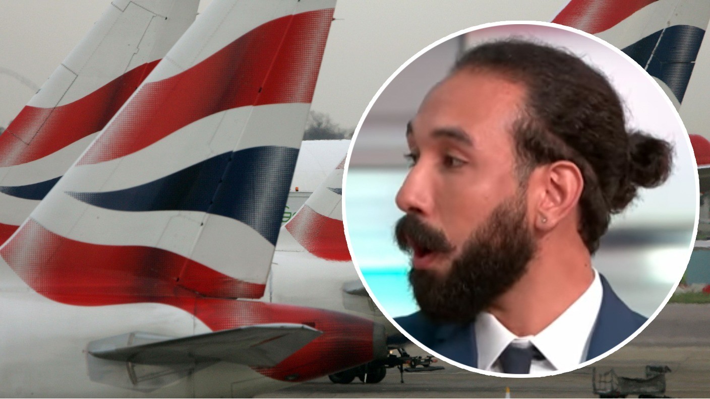 Former British Airways worker slams company as 'sexist' after manbun row | Good Morning Britain