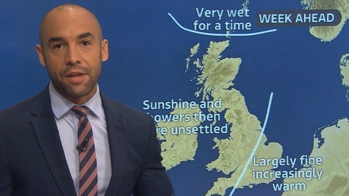 Alex Beresford checks out the week's weather | Good Morning Britain