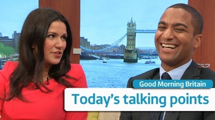 What's Sean hiding under the sports desk? | Good Morning Britain