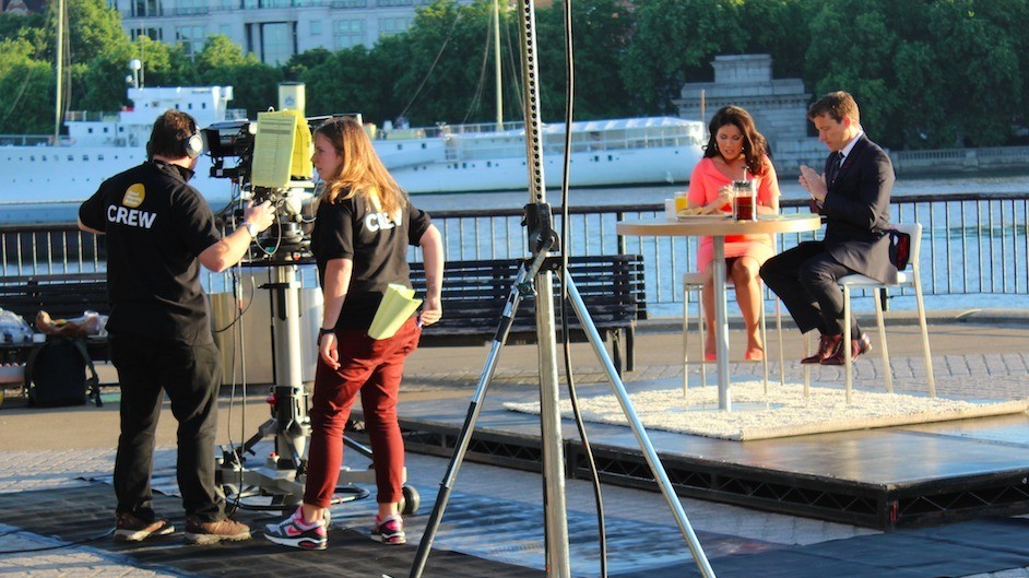 Good Morning Britain steps outside... | Good Morning Britain