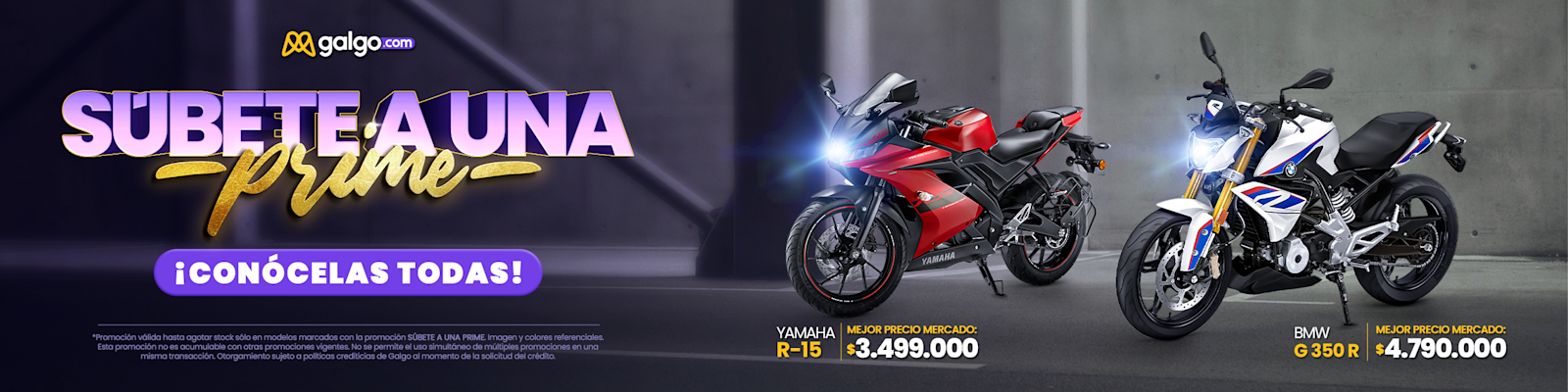 Compra tu moto en Galgo | Tienda online N°1 en Chile