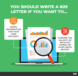 What Is A 609 Letter Template Self Credit Builder 