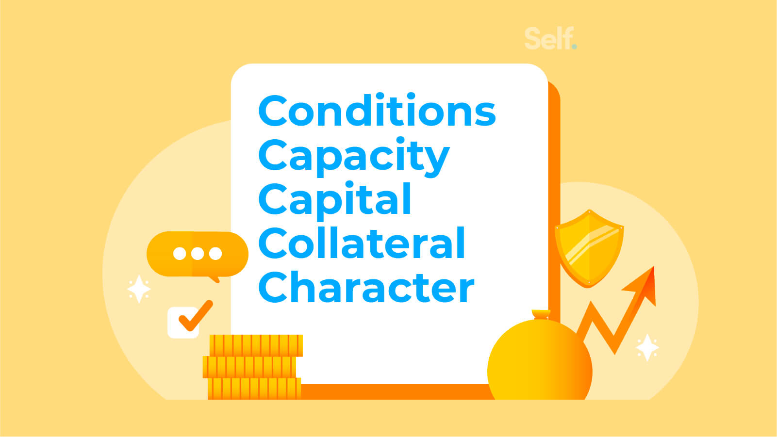 What are the 5 C's of Credit? - Self. Credit Builder.
