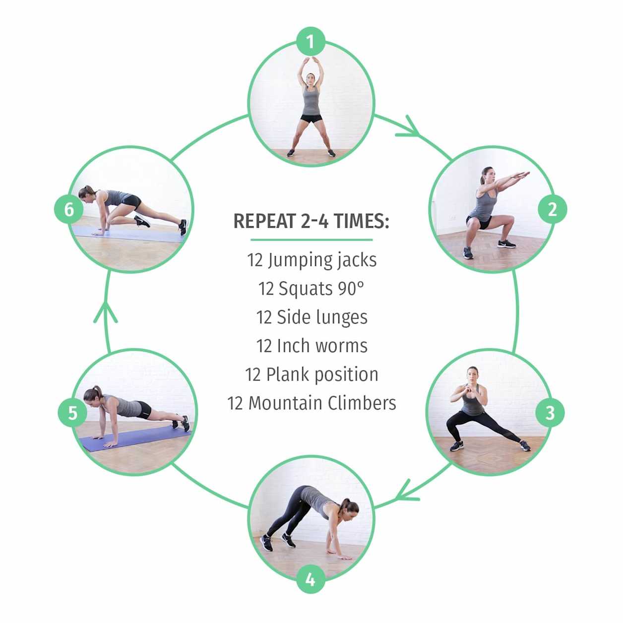 6-Move HIIT Workout to Strengthen and Sculpt | 8fit