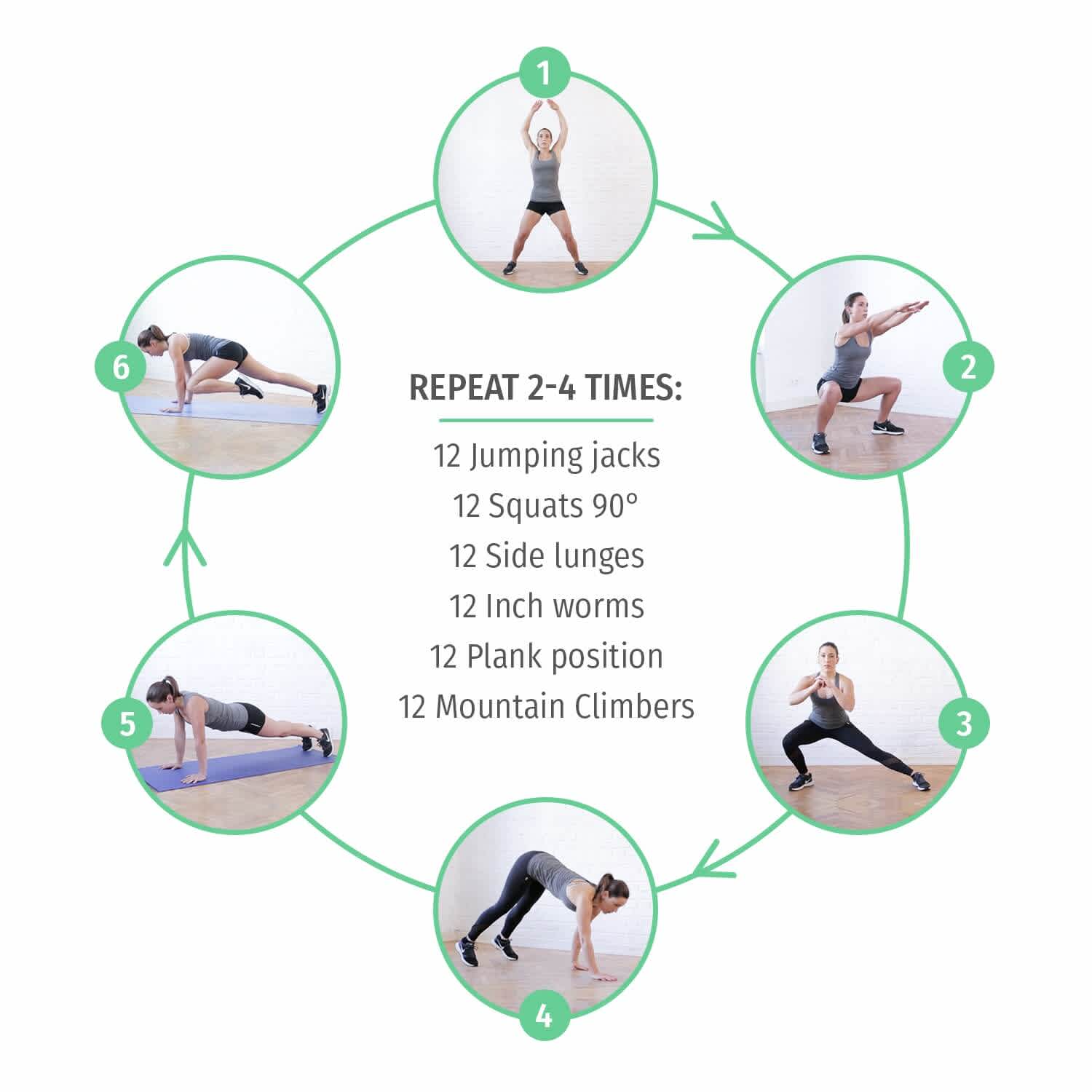 6-Move HIIT Workout to Strengthen and Sculpt | 8fit