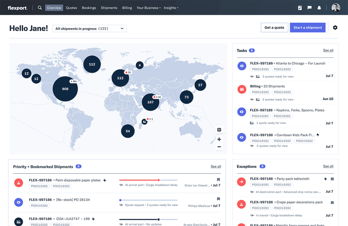 Flexport: Digital Freight Forwarder & Customs Broker