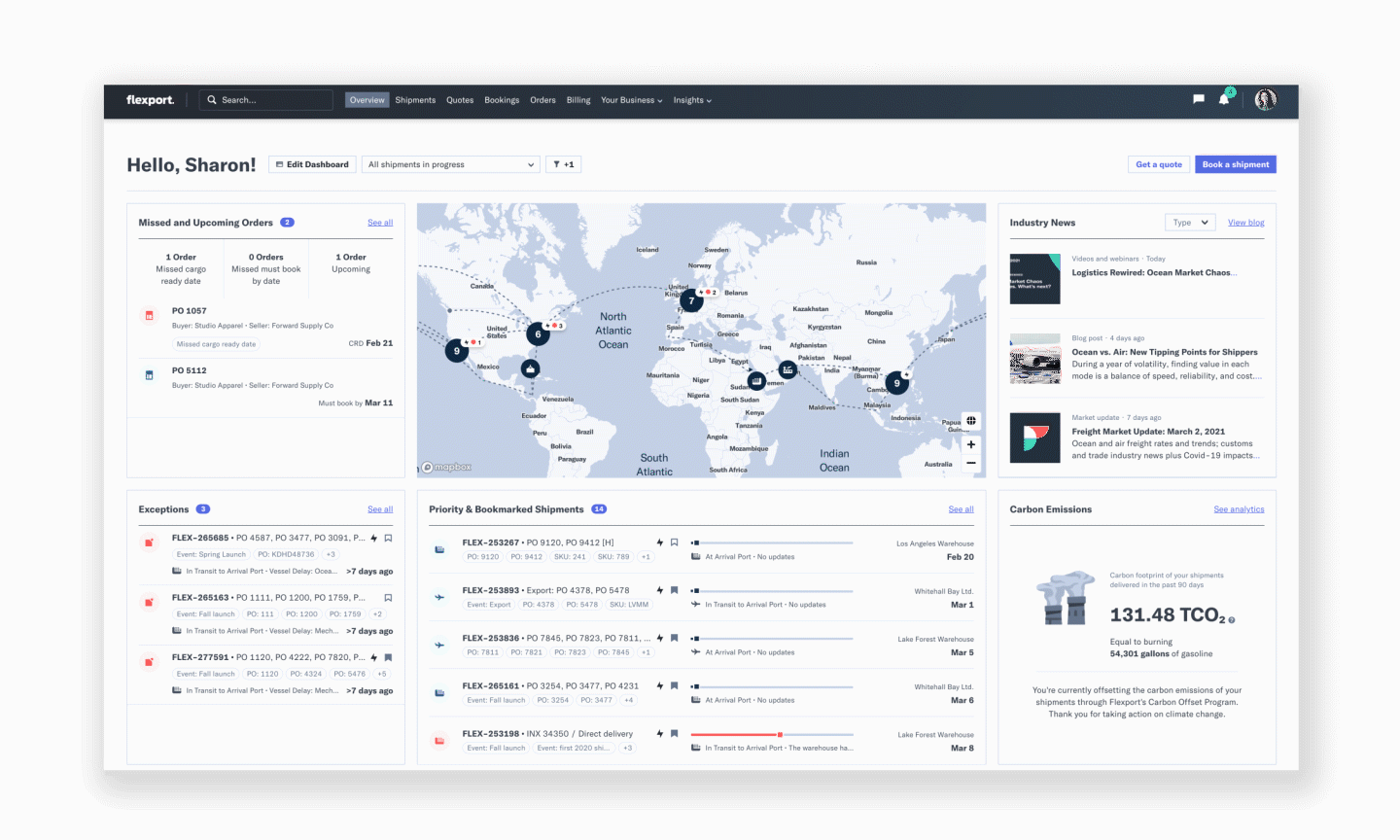 Flexport: Digital Freight Forwarder & Customs Broker