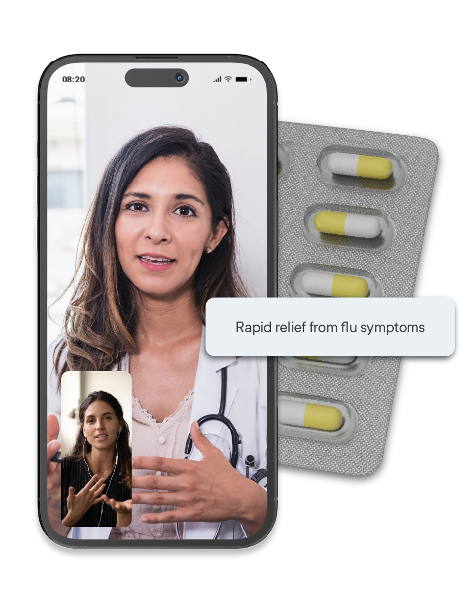 Get a Tamiflu Prescription Online | Fast Telehealth Doctor RX