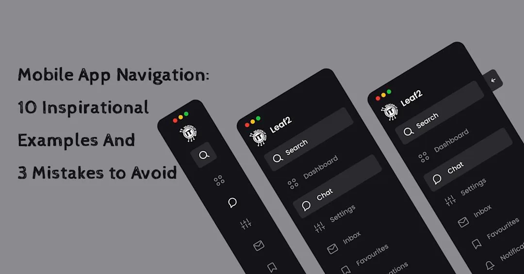 Mobile App Navigation- Big Examples for Mobile App Development