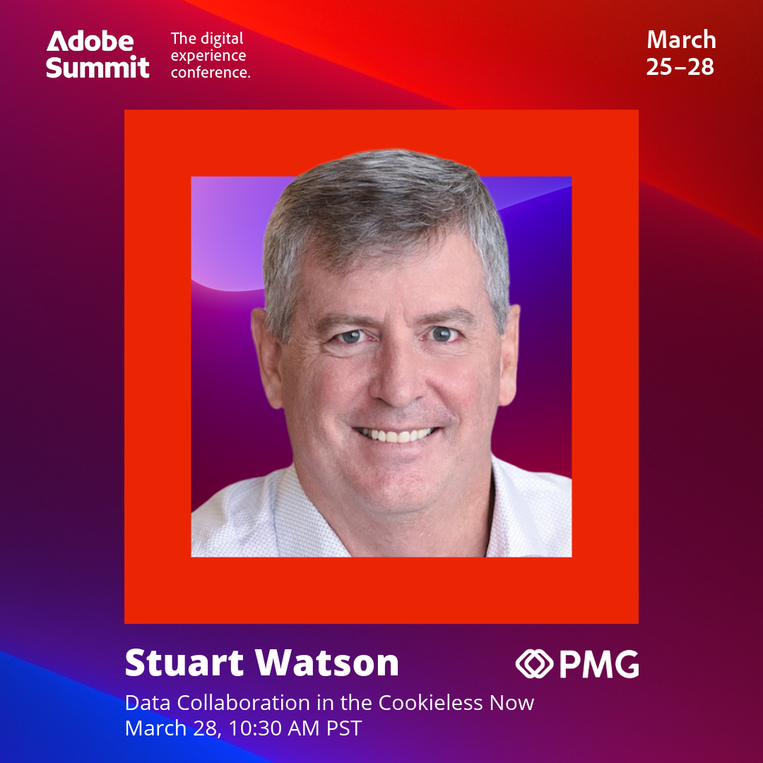 PMG’s Stuart Watson to Speak at Adobe Summit 2024