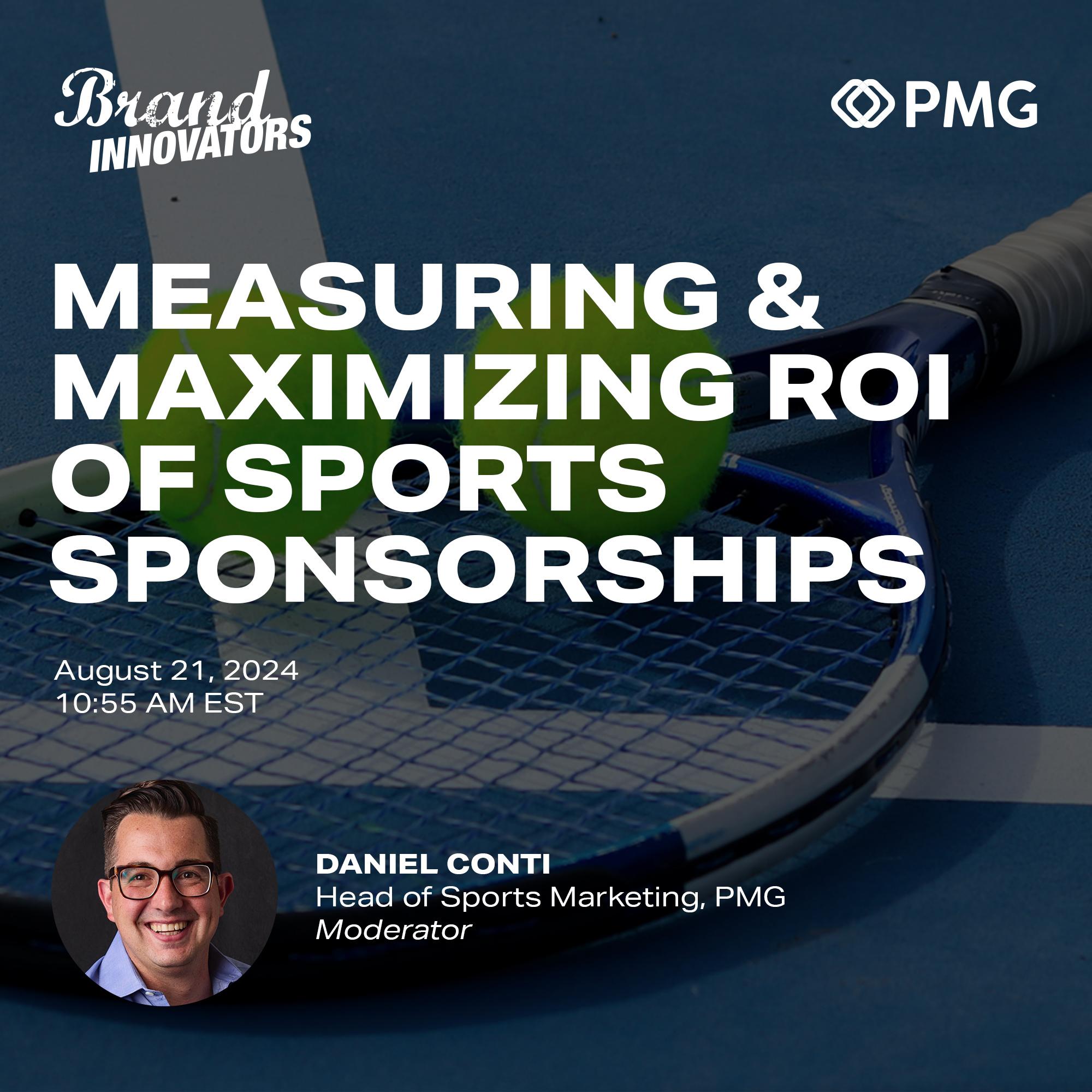PMG at the Brand Innovators Sports Marketing Summit in NYC Aug 21