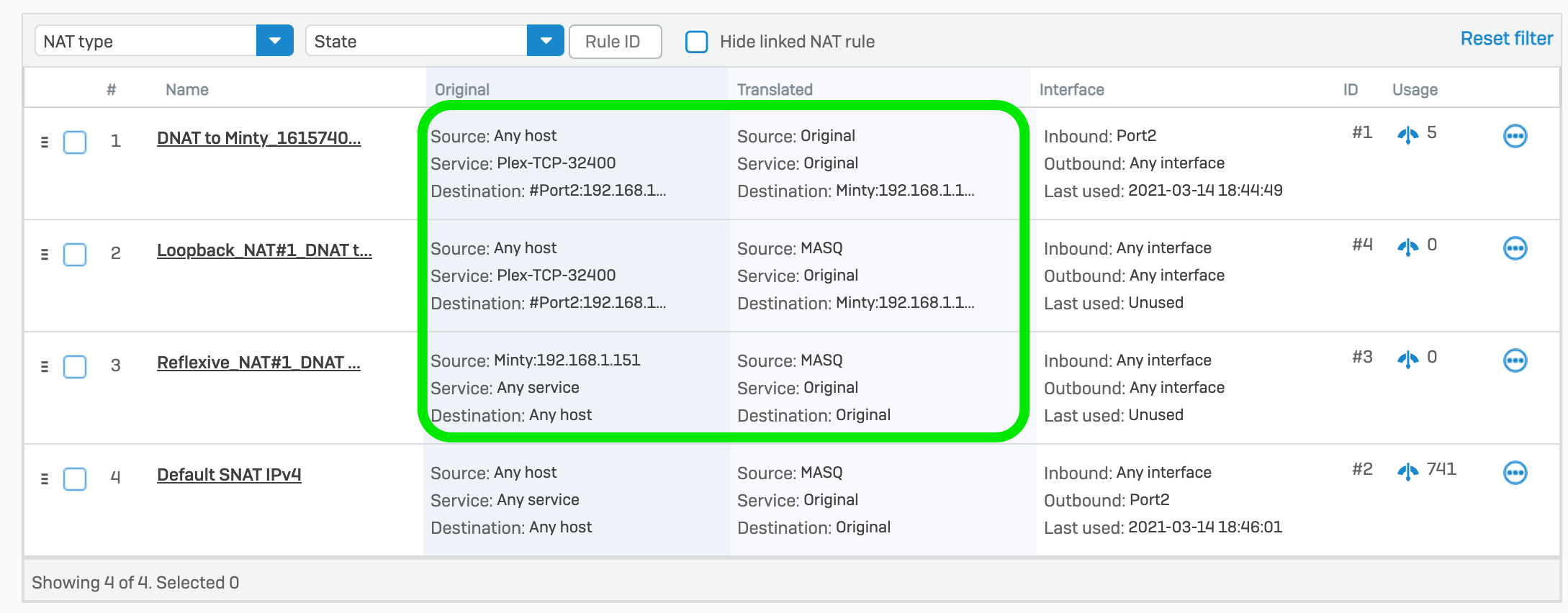 Understanding and Optimizing Sophos XG’s DNAT Rules