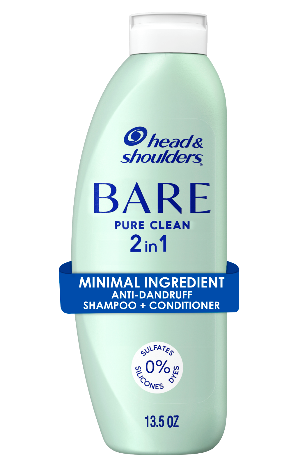 BARE Pure Clean 2in1 Dandruff Shampoo and Conditioner, Anti-Dandruff ...