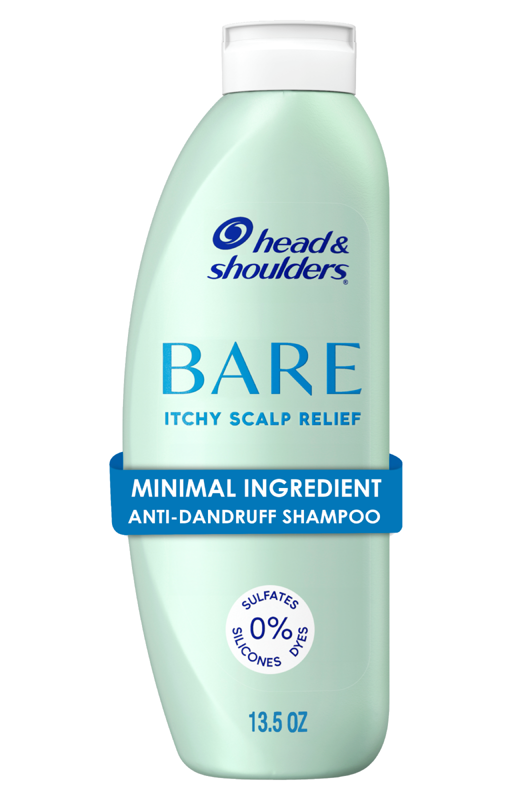 BARE Itchy Scalp Relief Dandruff Shampoo, Anti-Dandruff Treatment