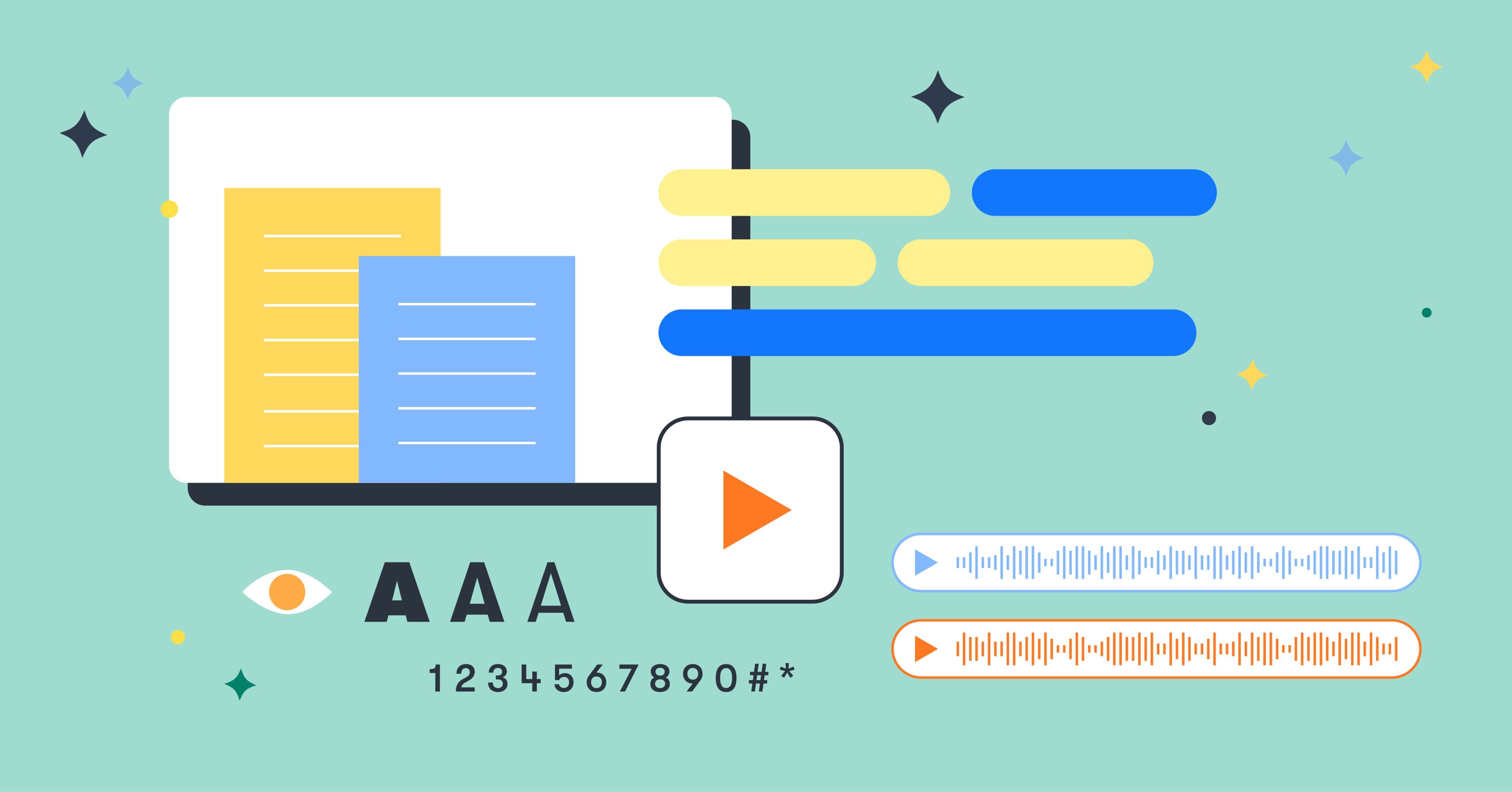 Accessibility graphic