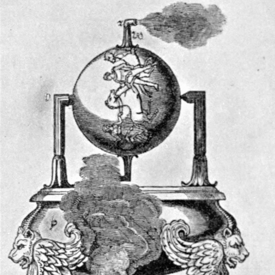 What is missing? | First Steam Powered Machine, aeolipile