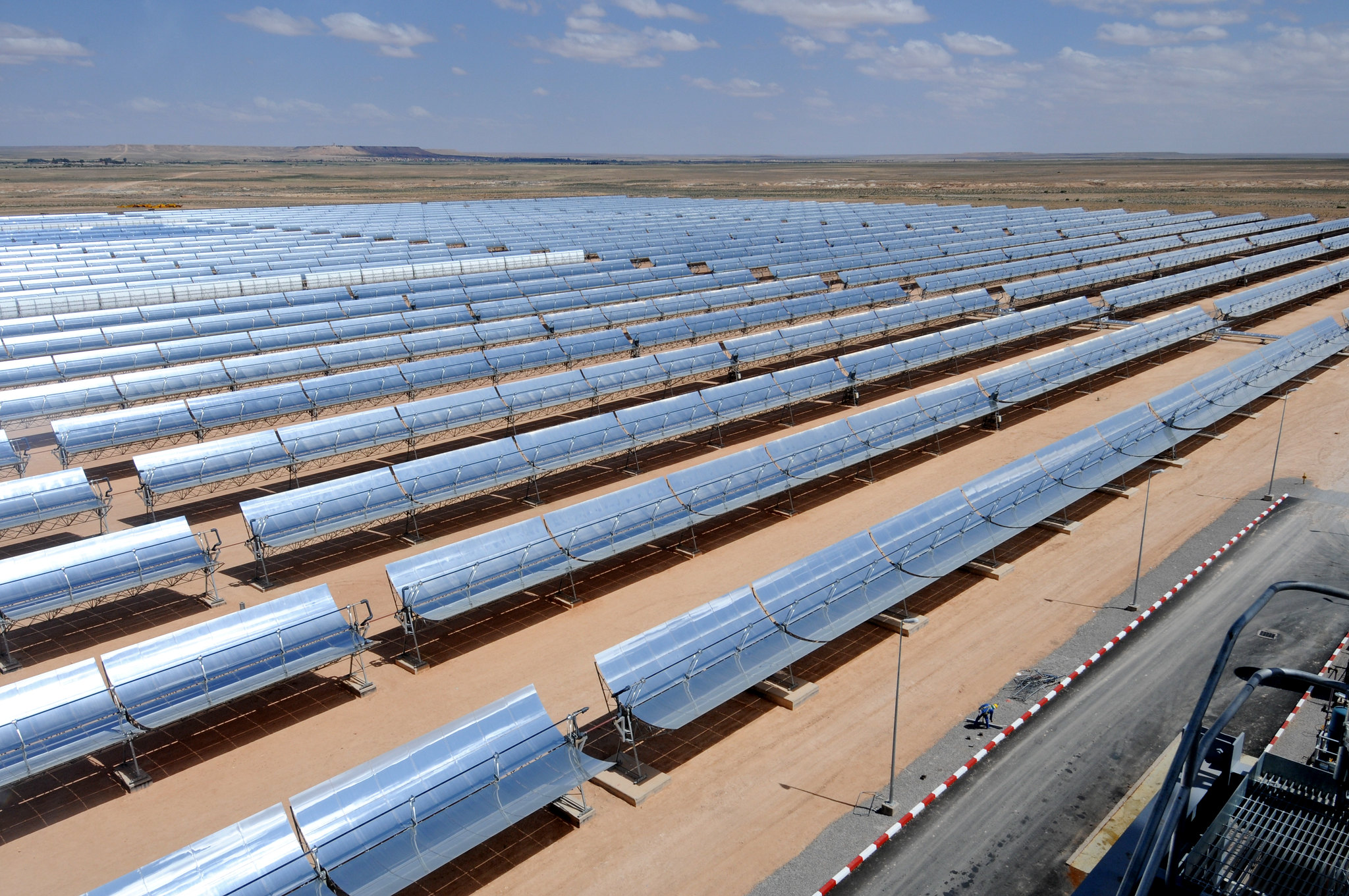 What is missing? | World's largest concentrated solar farm in Morocco