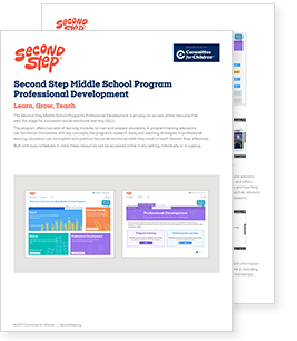 Middle School Curriculum | Second Step