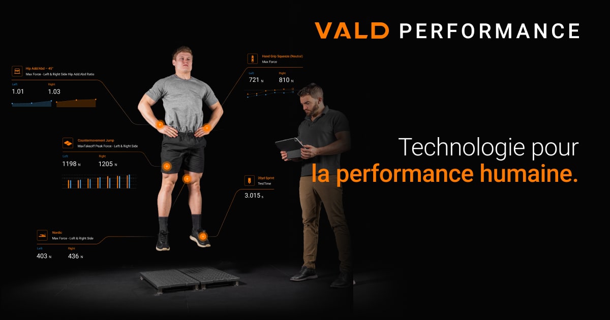 Technologie pour la performance humaine | VALD Performance